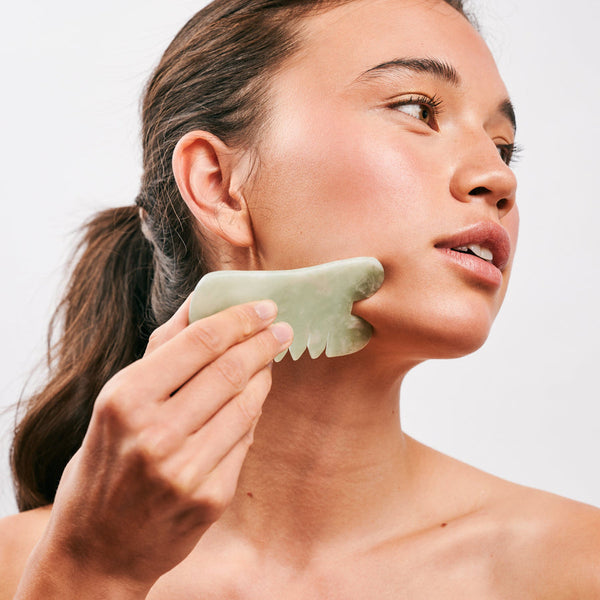 Multi-Sculptor Jade Gua Sha With Teeth – Beaute Pratique